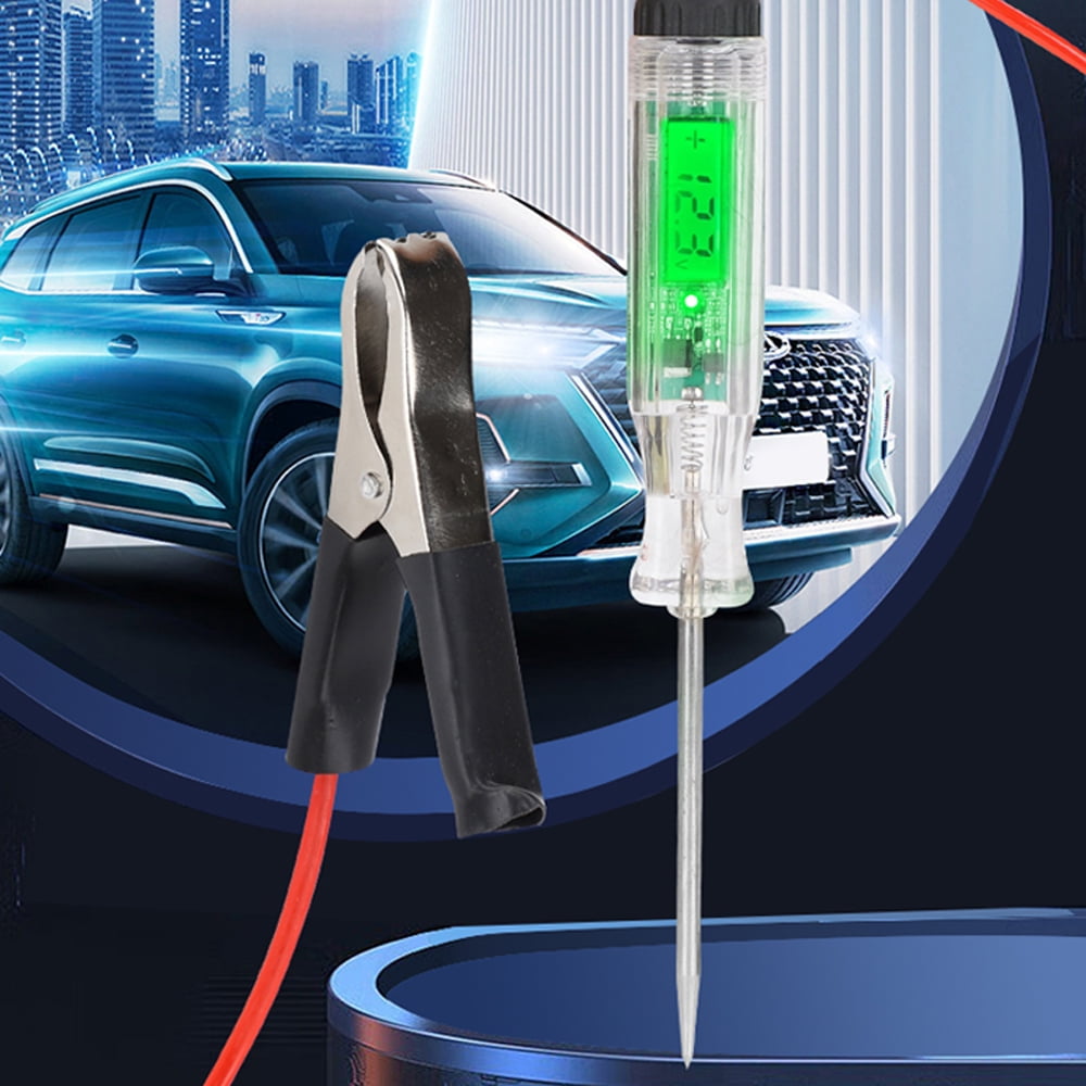 Poles Car Test Pen LCD Display Circuit On-off Voltage Positive And ...