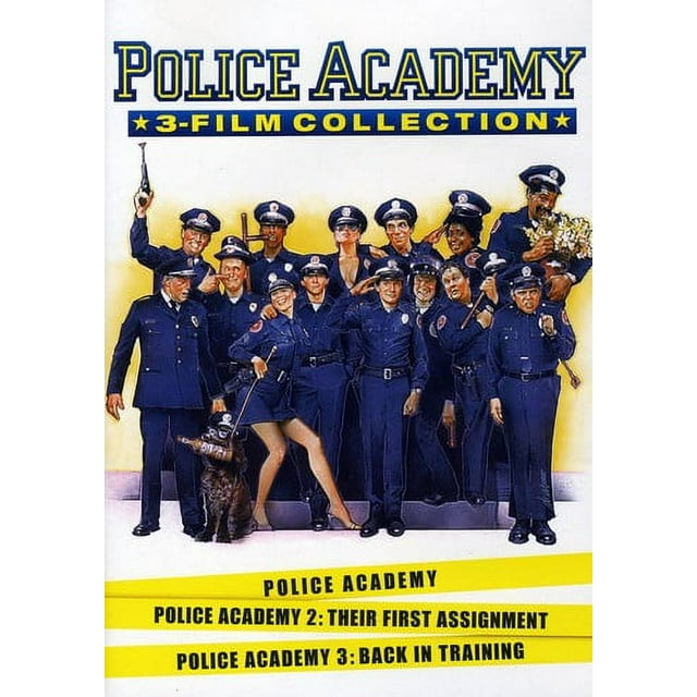 Police Academy 1-3 Collection (DVD), Warner Home Video, Comedy ...