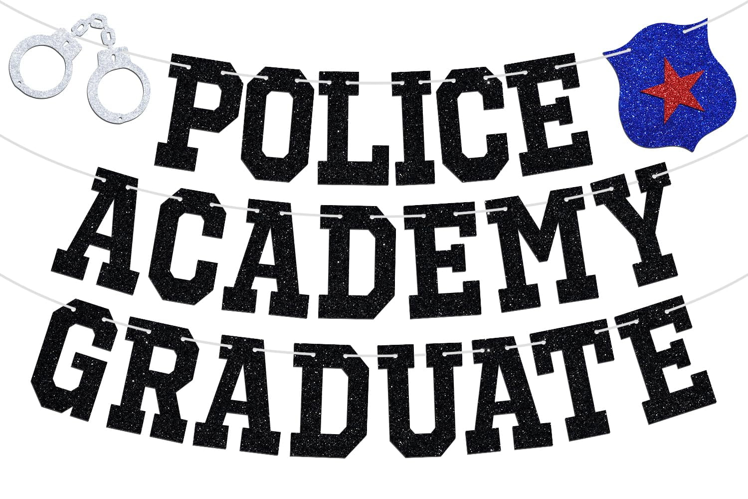 Police Academy Graduate Banner, Police Grad/Future Police, Congrats ...