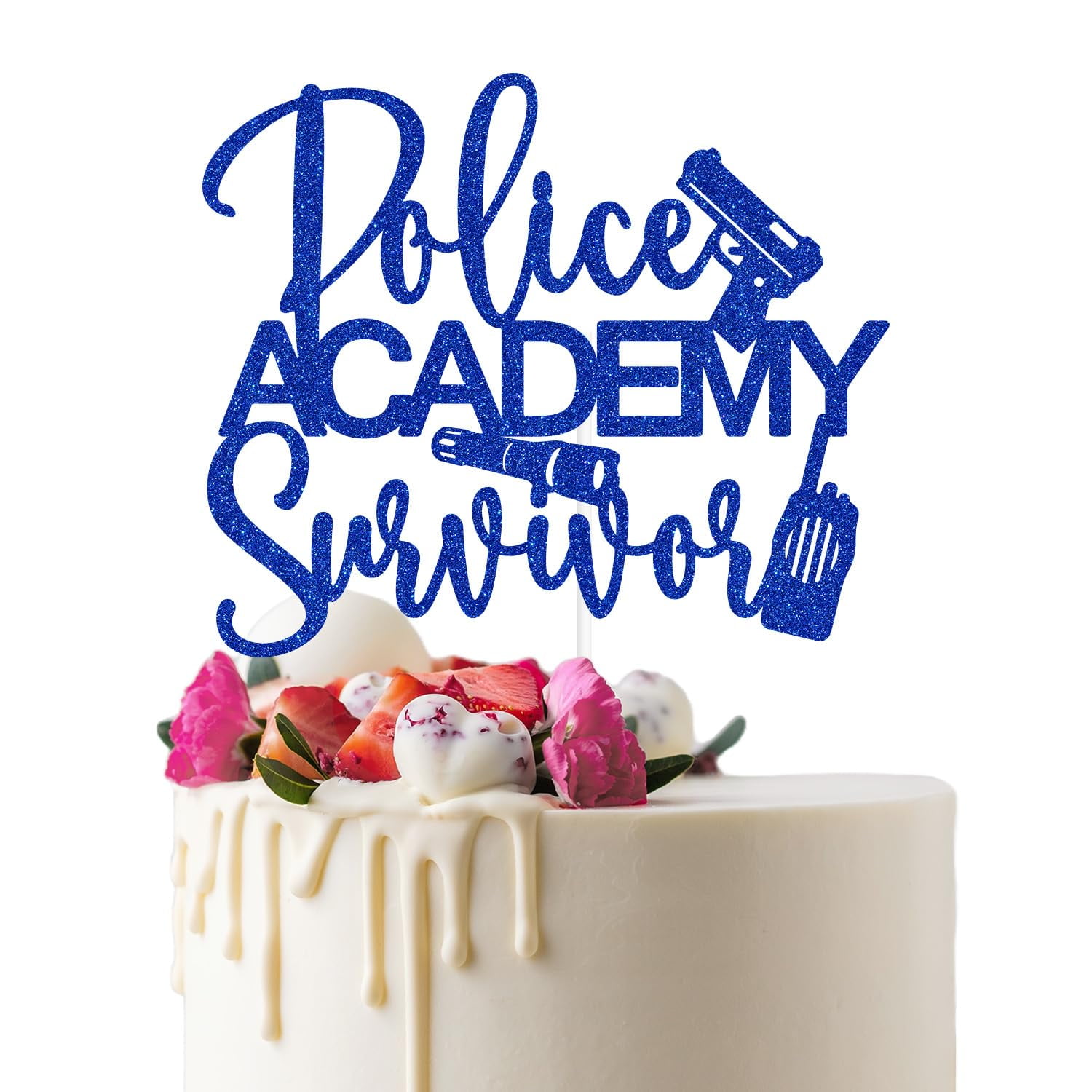 Police Academy SurvivorEGSC Cake Topper, Congrats Police Officer, You ...