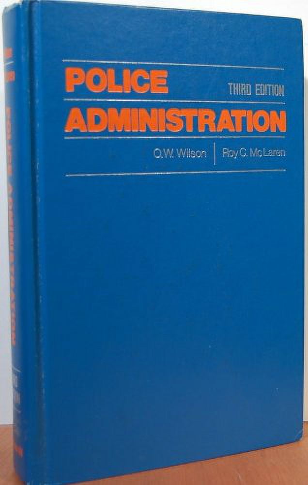 Pre-Owned Police Administration (Hardcover) 0070707251 9780070707252 ...