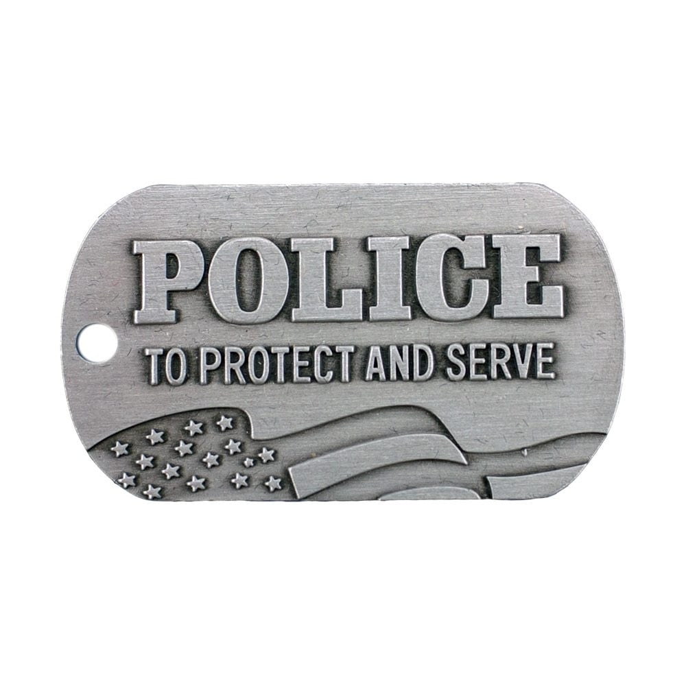 Police Dog Tags