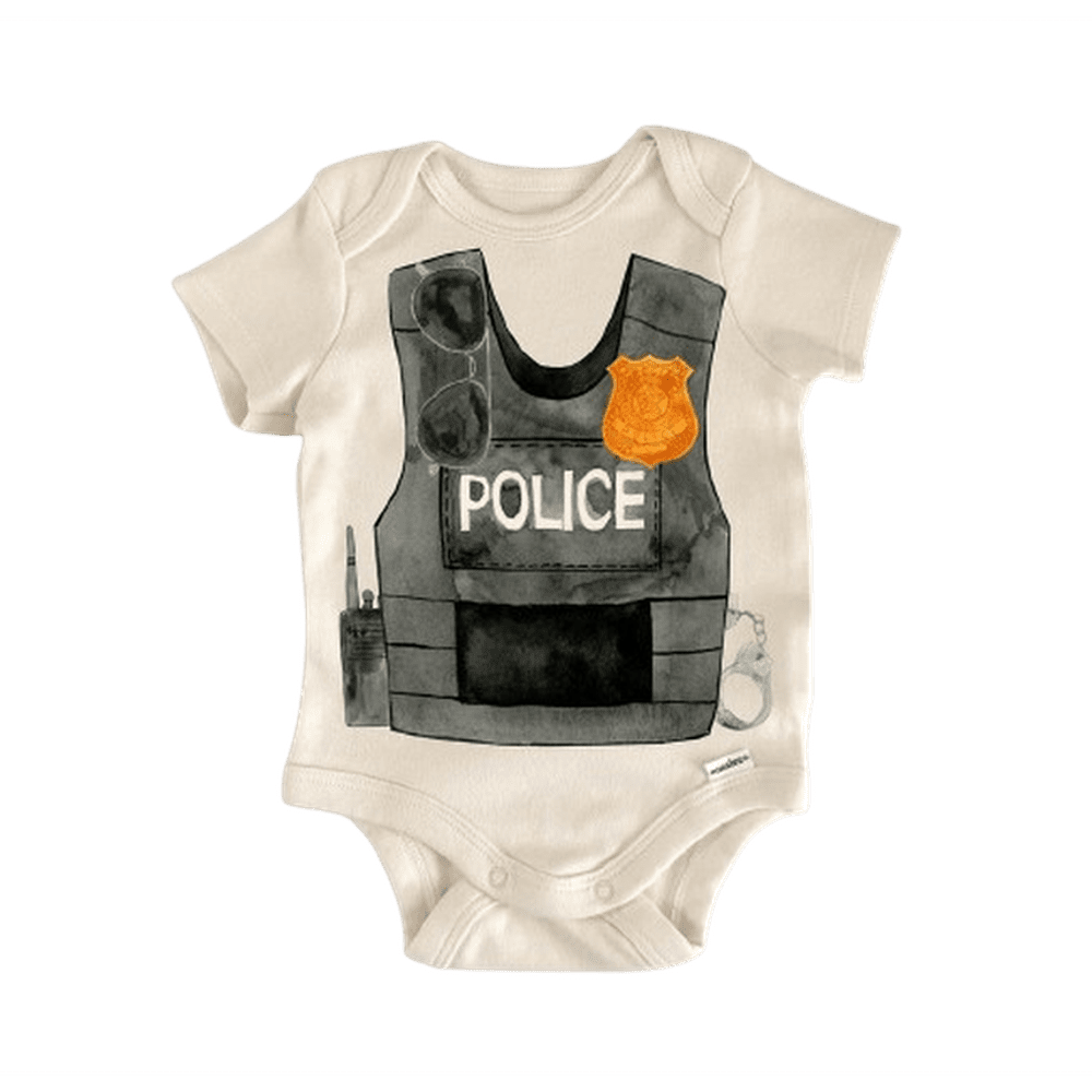Police Armor Newborn Baby Bodysuit - Walmart.com