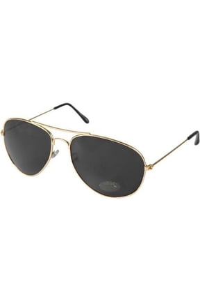 Gold Frame Aviator Glasses