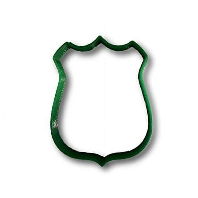 Police Badge Cookie Cutter (3 inches)- Fast Shipping - Sharp Edges ...