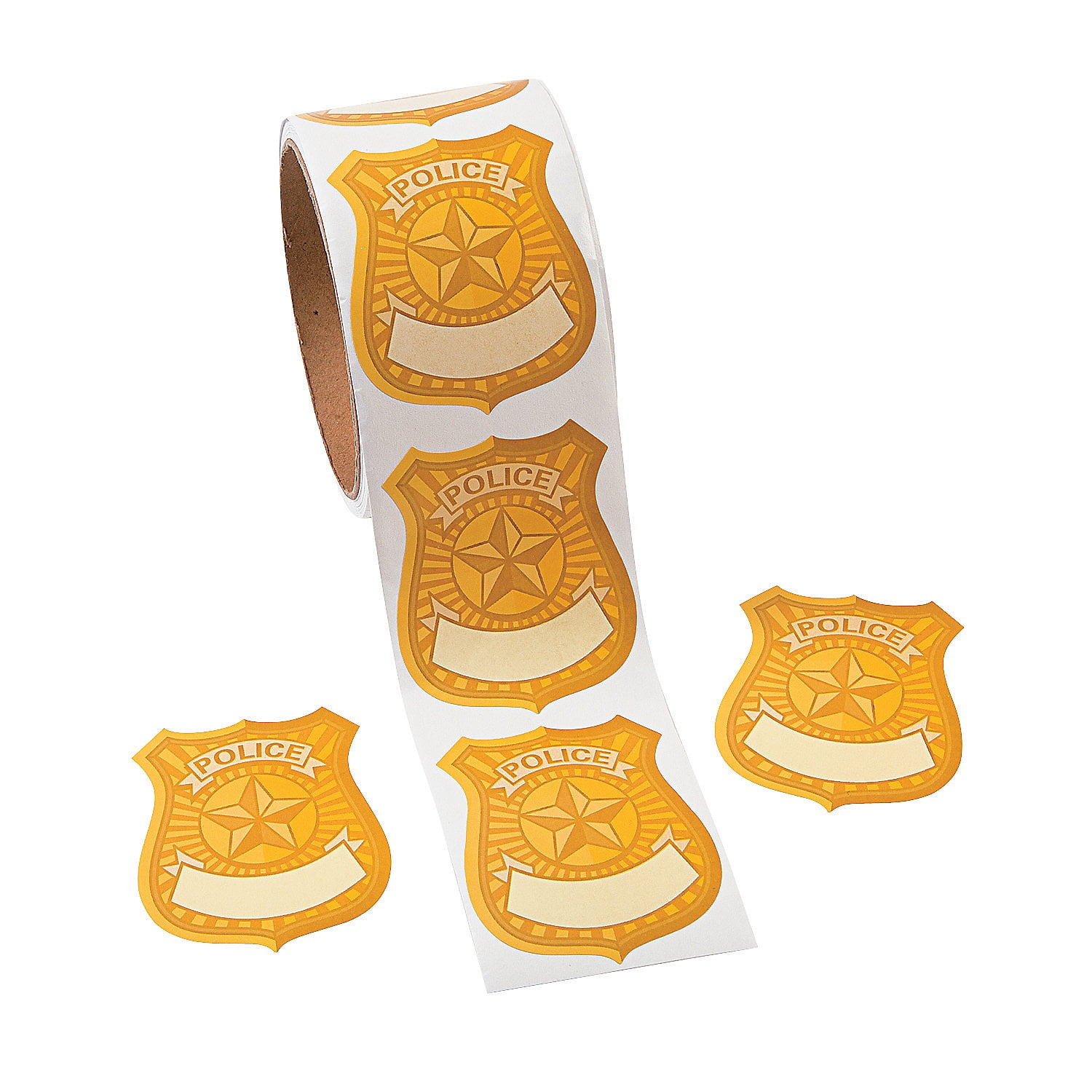 Police Badge Nametag Stickers - Stationery - 1 Piece - Walmart.com