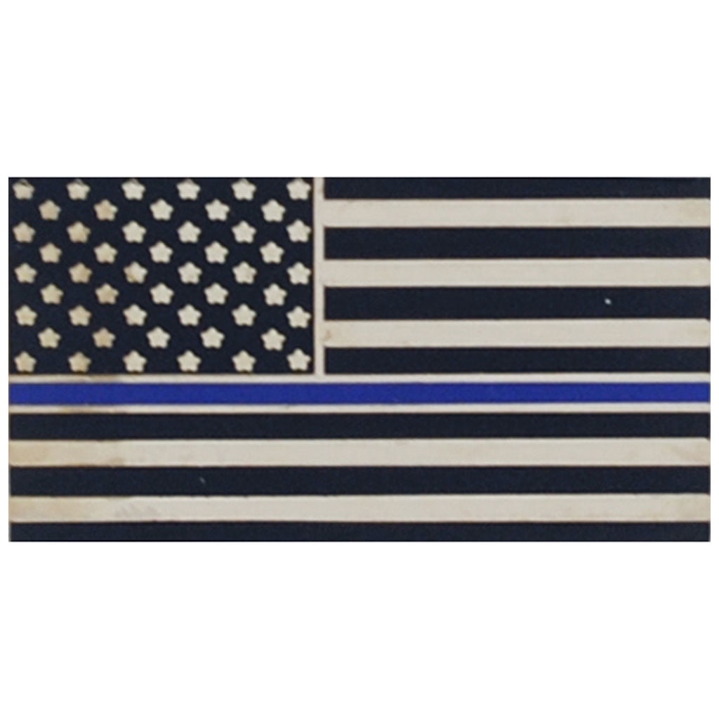 Police Blue Line Honor Flag Patriotic Lapel Pin - Walmart.com