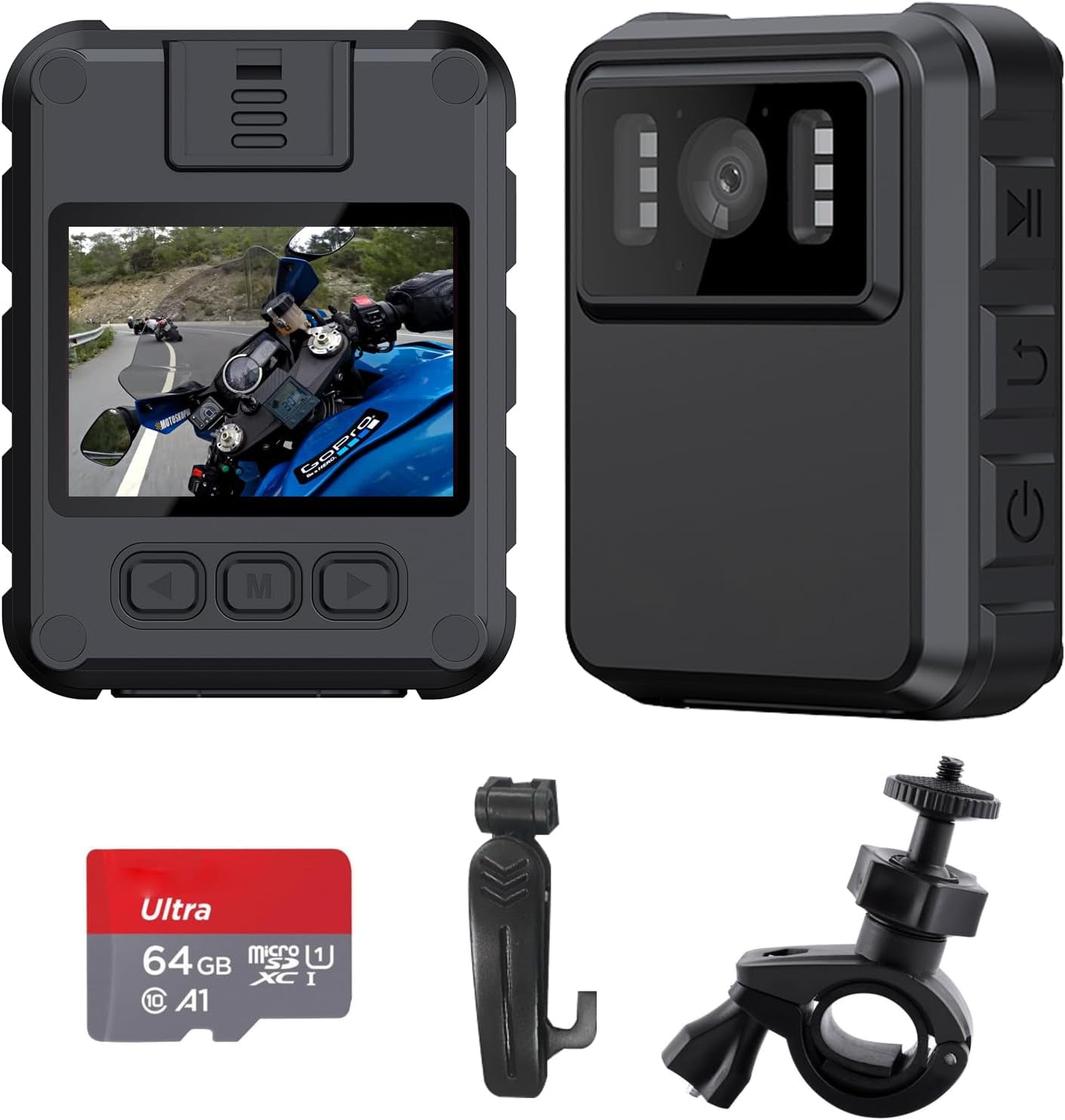 Police Body Cameras with Audio and Video Recording, Body Mounted Video ...