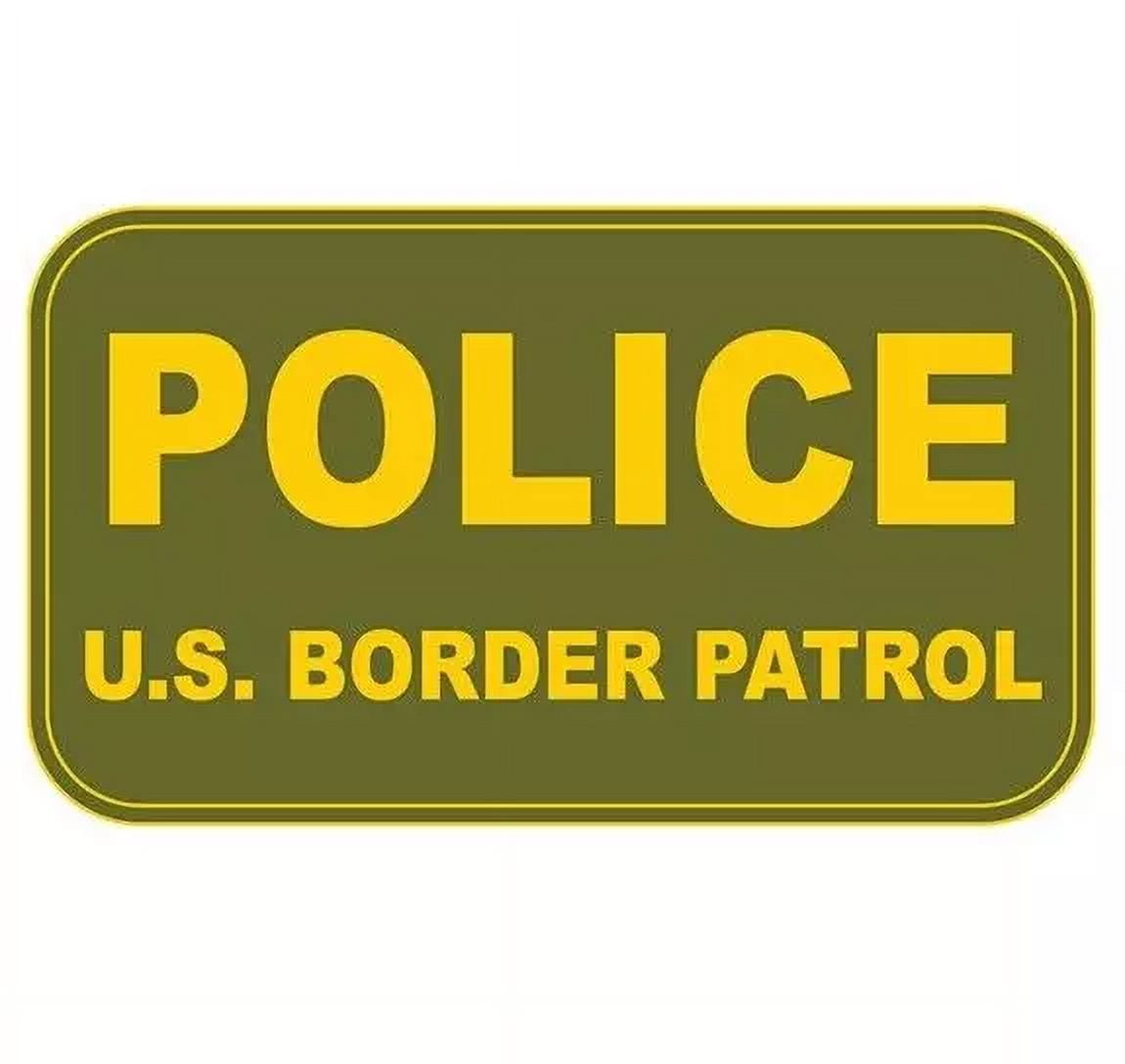 Police Border Patrol Sticker Decal US Border Patrol - Walmart.com