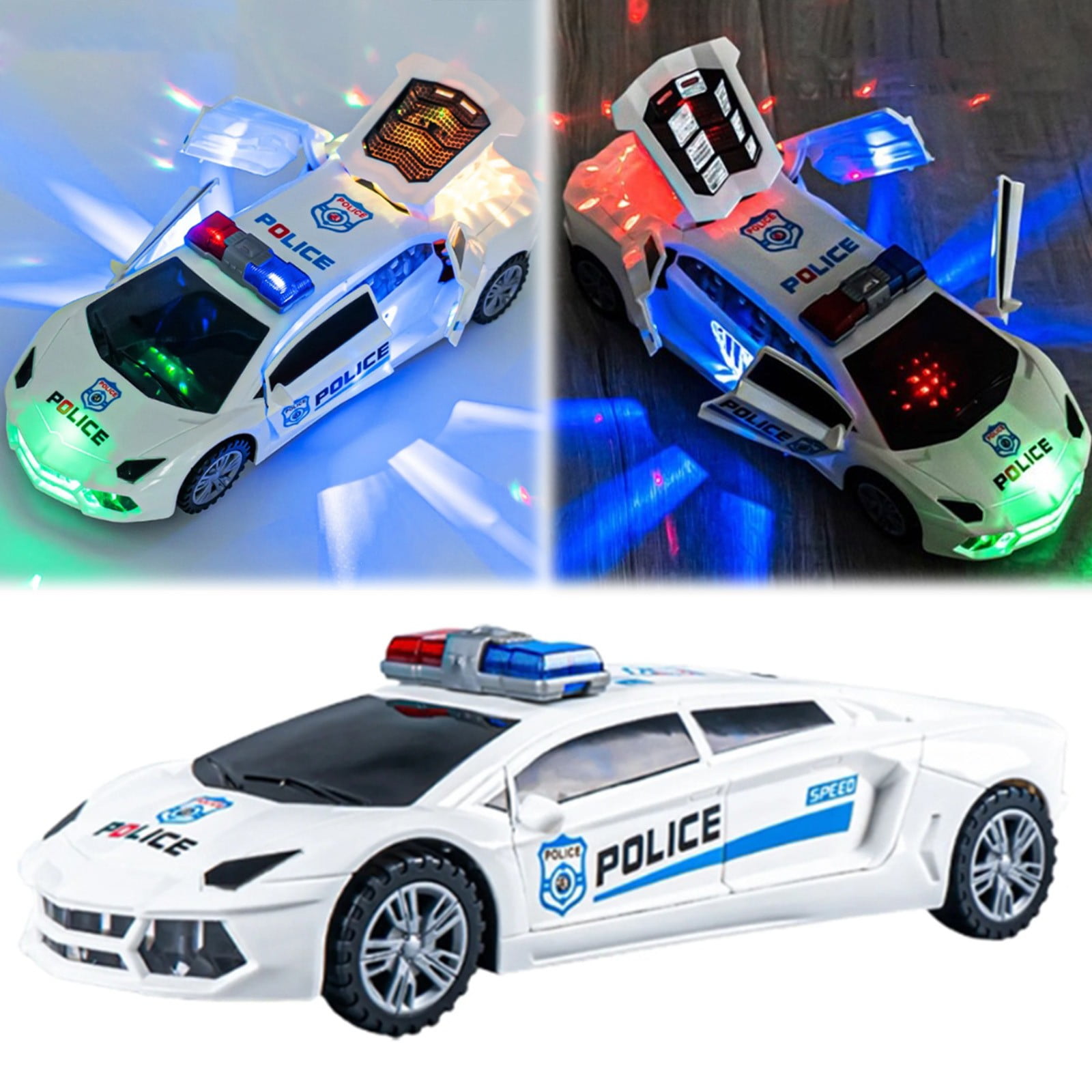 Police Car Toy for Boys, Girls, Kids, Police Car Toys with Lights and ...