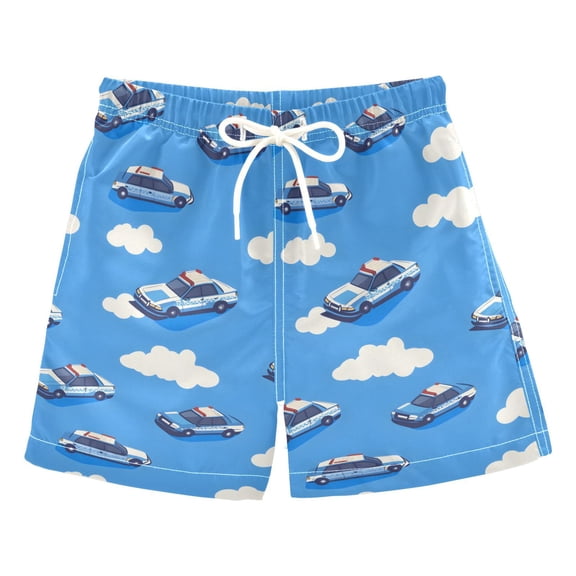 Cartoon Hot Dog Pattern Swim Trunks Quick Dry Beach Pool Board Shorts ...