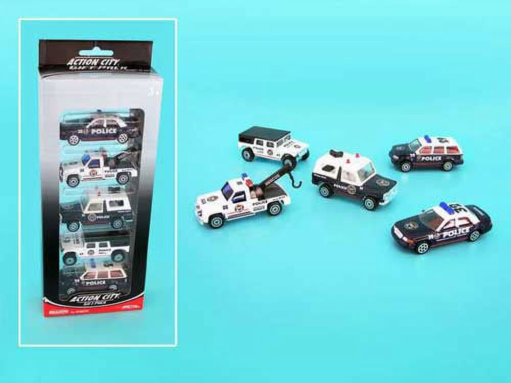 Police Dept. 5 Piece Vehicle Gift Pack - Walmart.com
