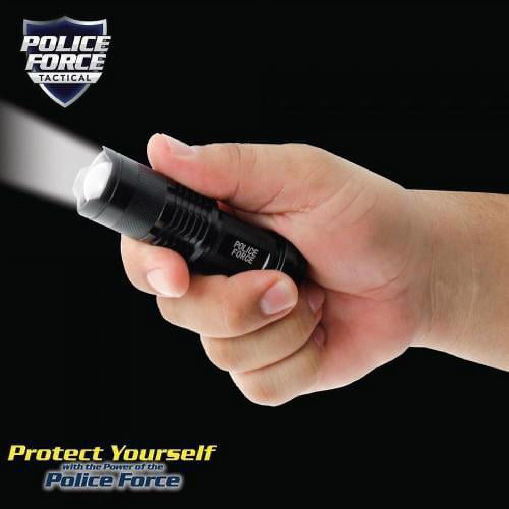 Police Force Mini Tactical Q5 LED Flashlight - Walmart.com