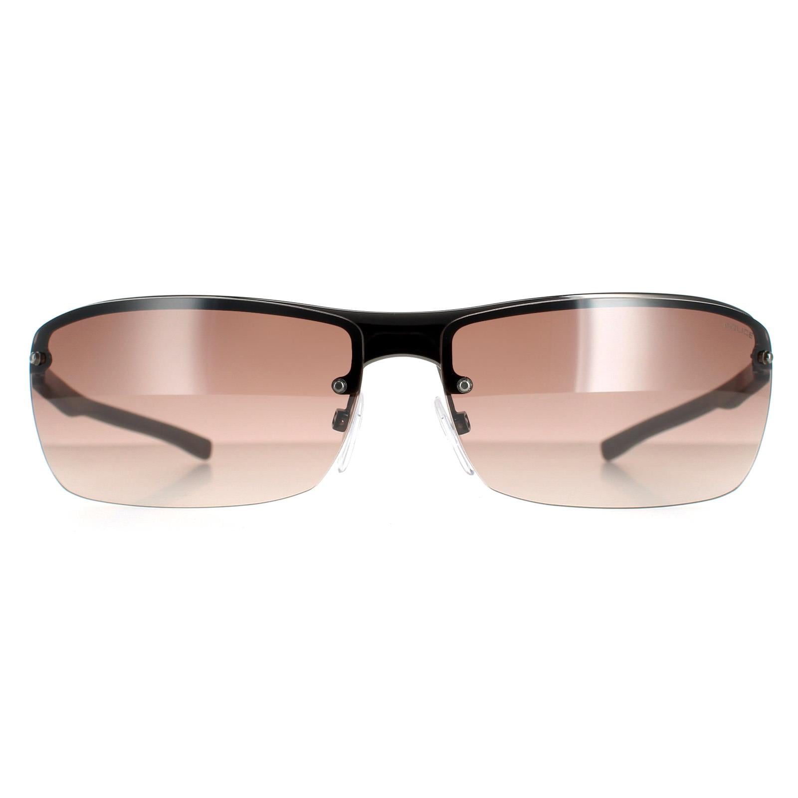 Police Glasses Frames Empire 3 VPL563 955M Blue Men - Walmart.com