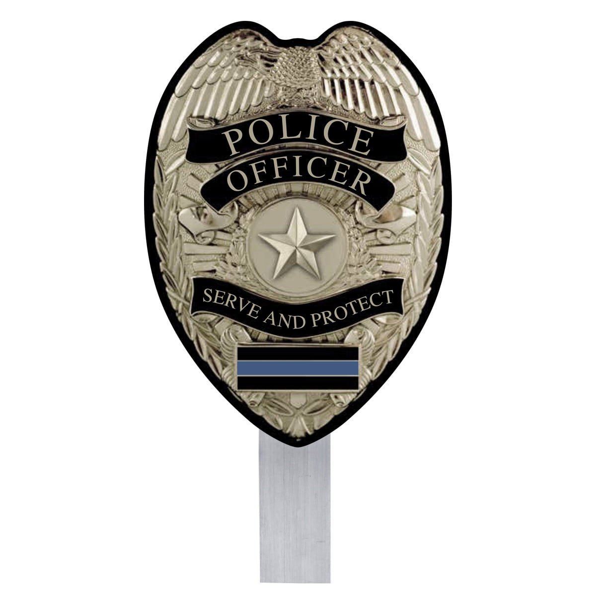 Police Grave Flag Holder - Walmart.com