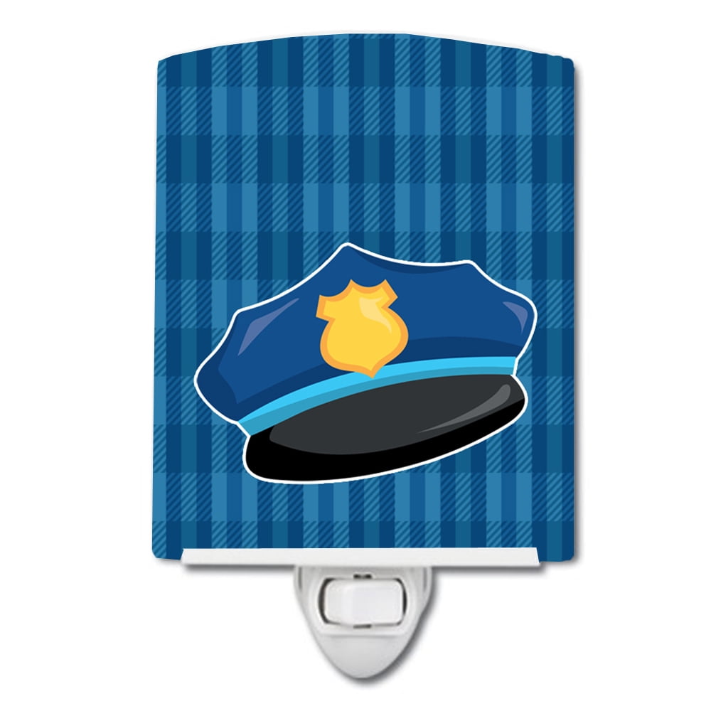 Police Hat Ceramic Night Light - Walmart.com