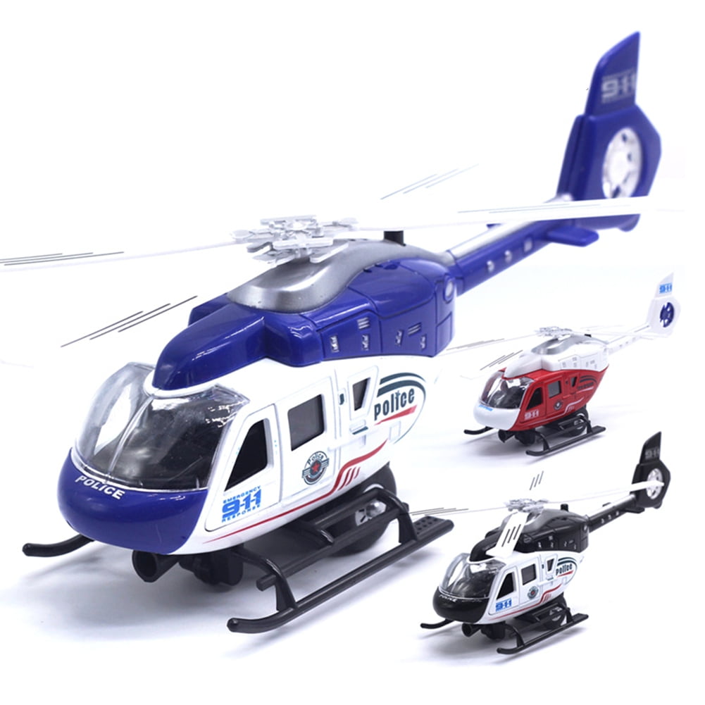 Police Helicopter Plane - Realistic Police Helicopter Plane Pull Back ...