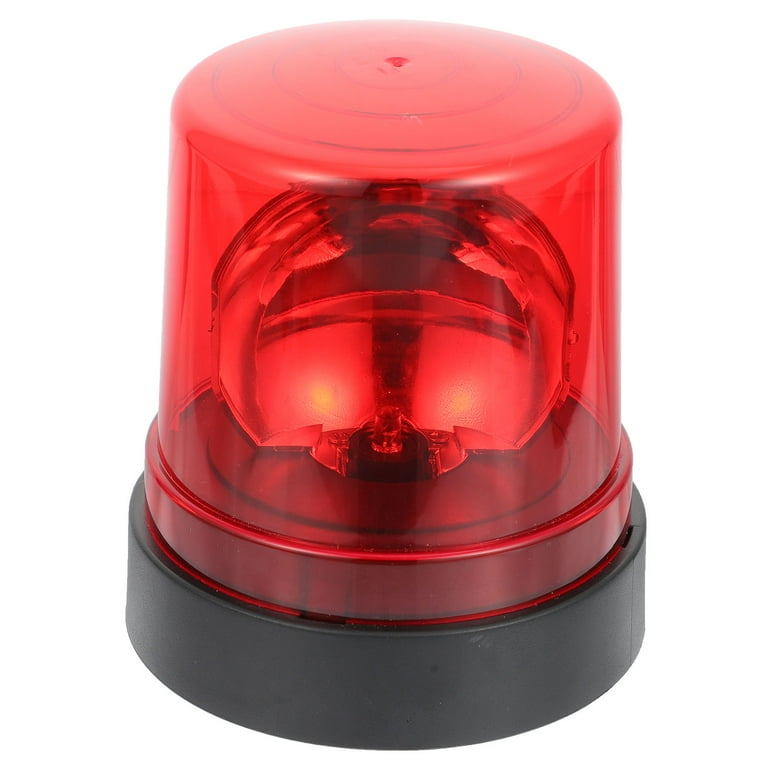 Rotating Warning Lights White LED Emergency Flash Strobe And Rotating