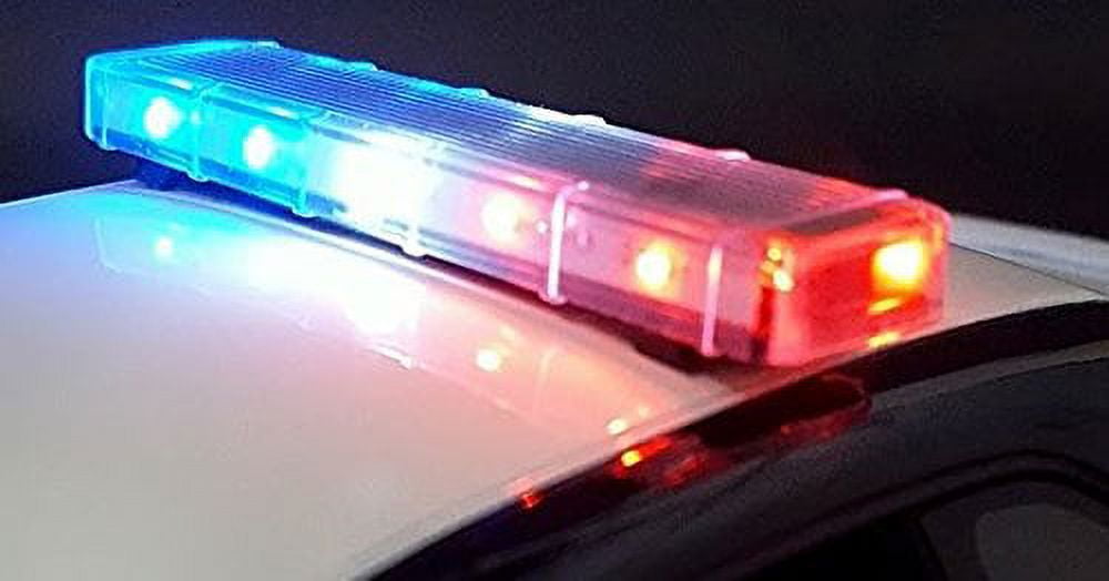 Police Lightbar with Working LED Lights 1/18 by ACME A1800146 - Walmart.com