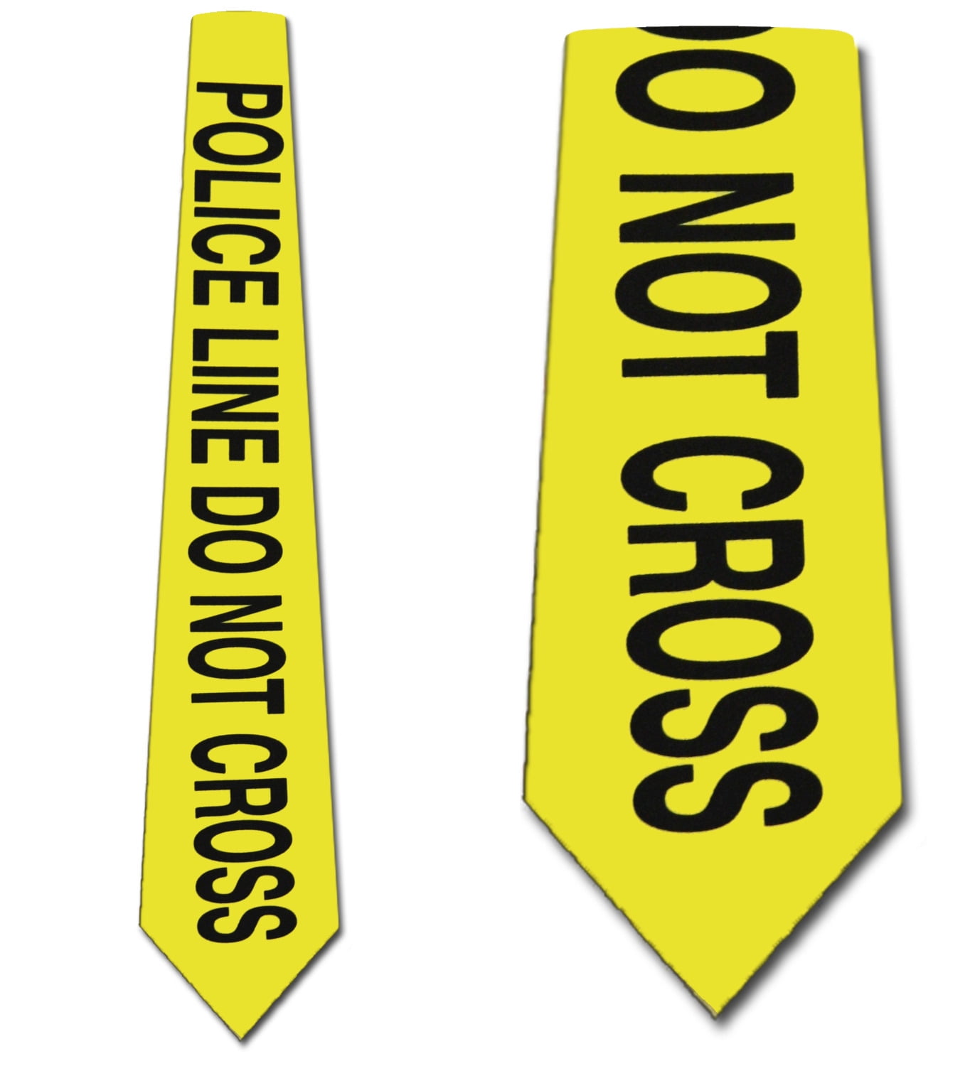Police Line Do Not Cross Necktie Mens Tie - Walmart.com