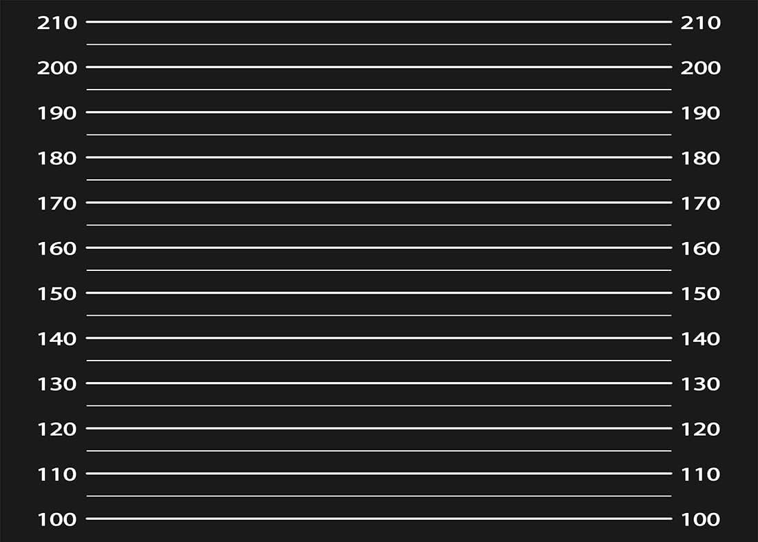 Police Lineup Height Charts Backdrop for Photography Bachelorette Party ...