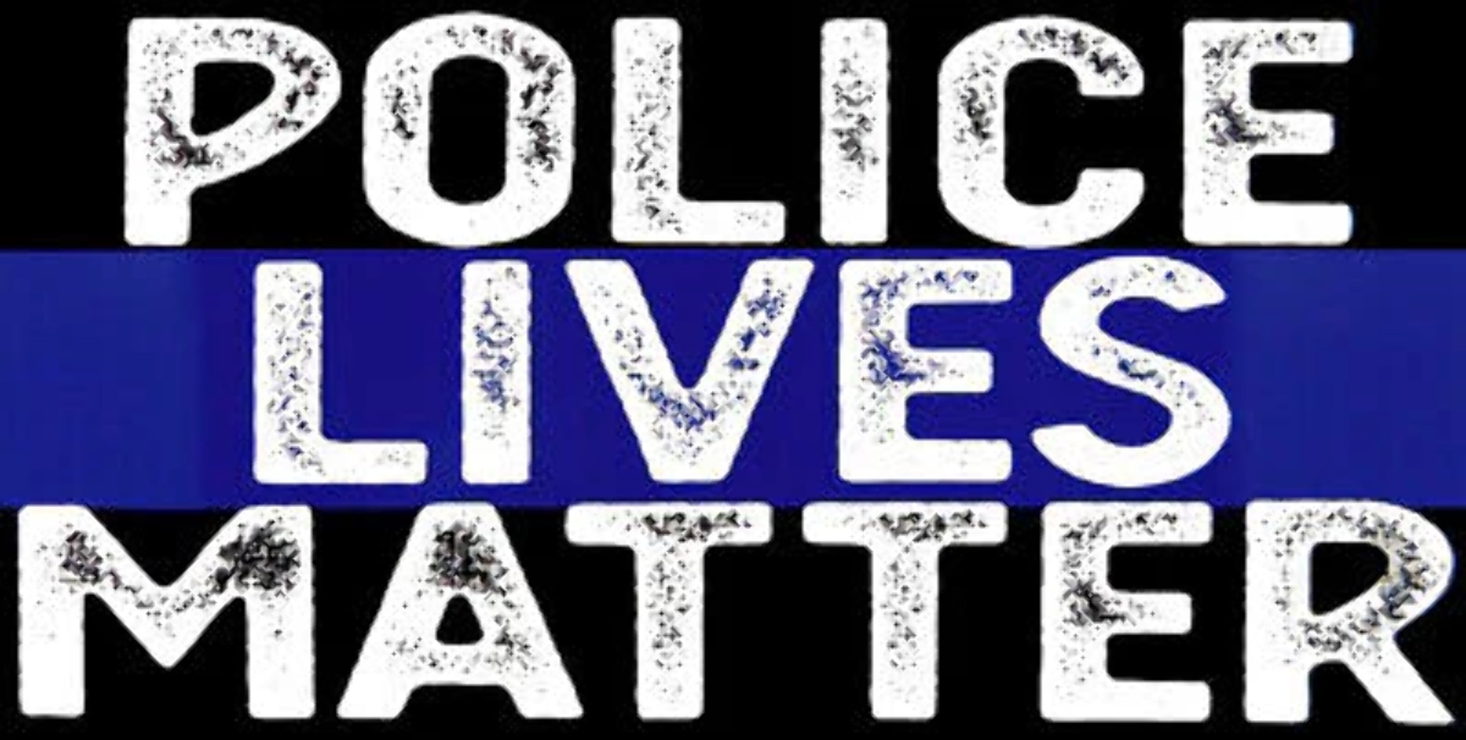 Police Lives Matter Thin Blue Line Distressed Decal Bumper Sticker ...