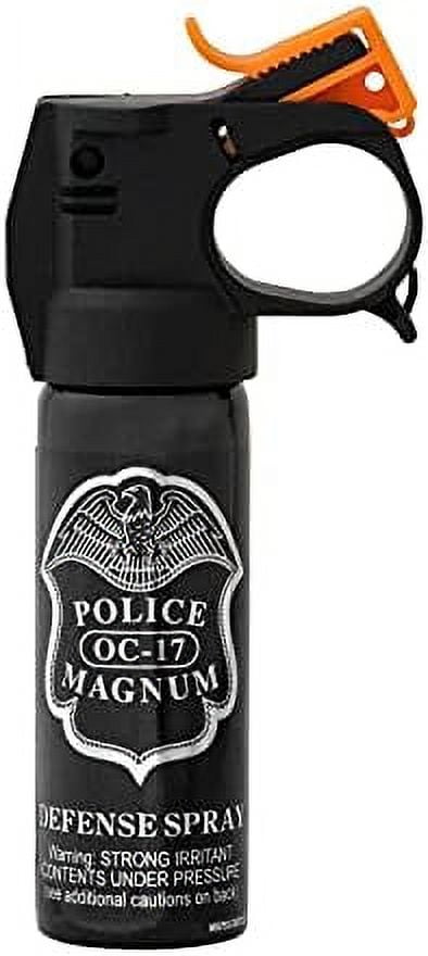 Police Magnum Large Pepper Spray Fogger Self Defense - Tactical Maximum ...