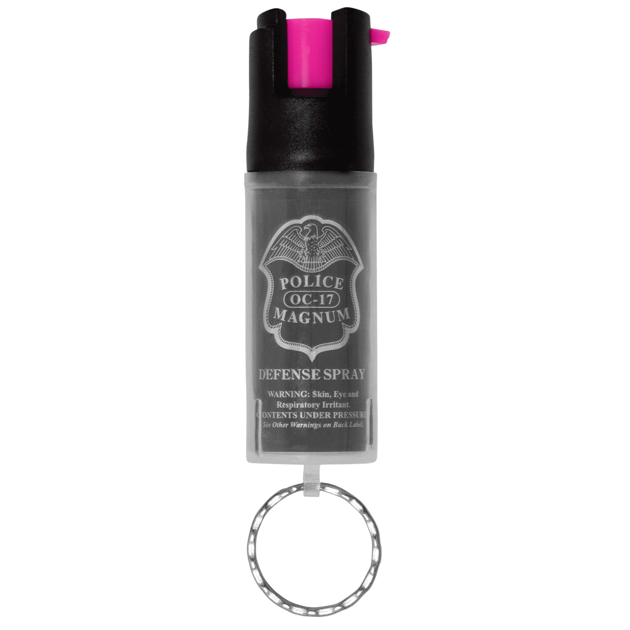 Police Magnum Mini Pepper Spray, Hot Pink Keychain, Self Defense, 1/2 ...
