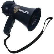 Dress-Up-America Police Officer Toy Megaphone for Kids, Blue Policeman ...