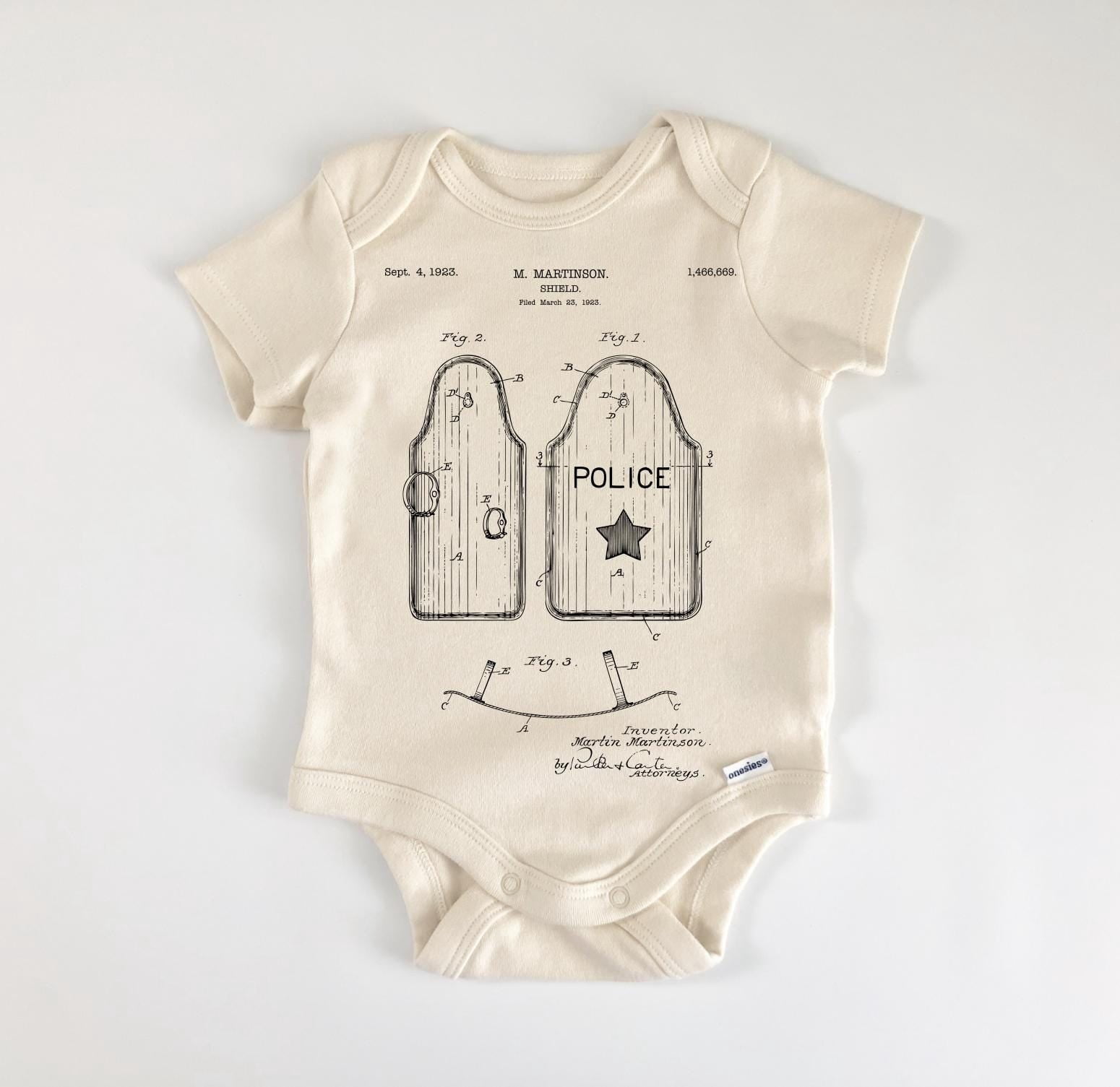 Police Officer - Baby Boy Girl Clothes Infant Bodysuit Funny Cute ...