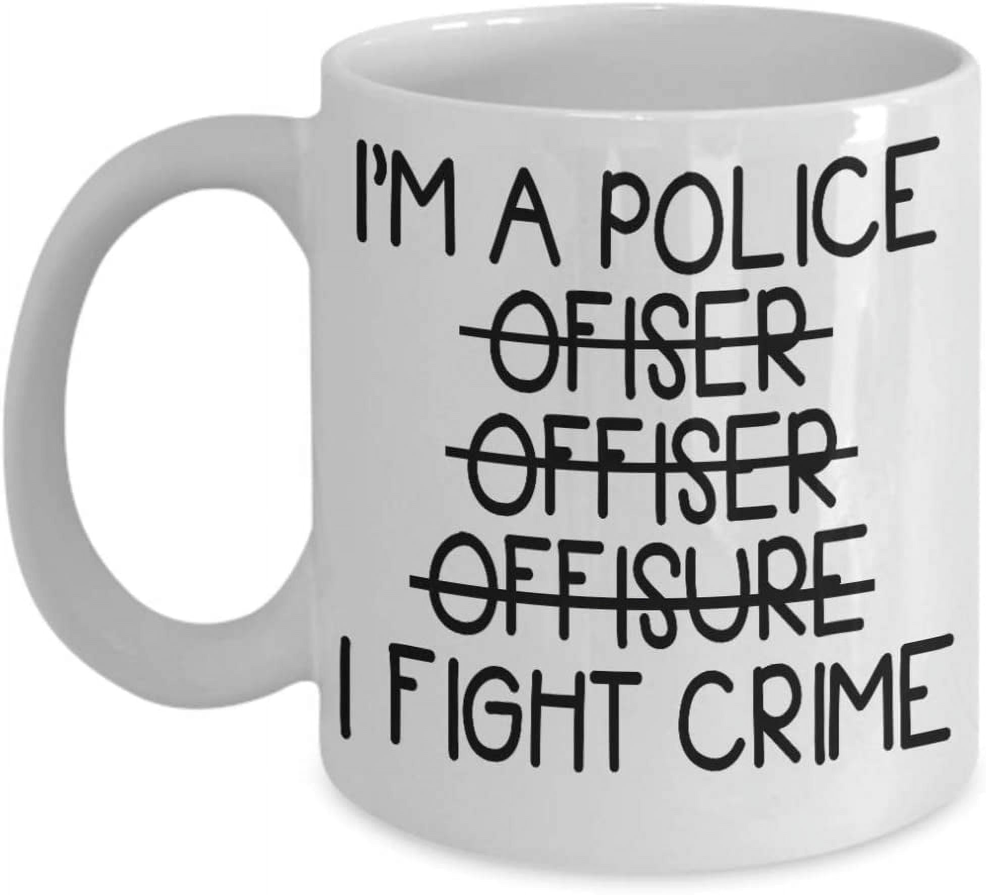 Police Officer Coffee Mug Gift Idea For New Cop, Police Academy Grad ...