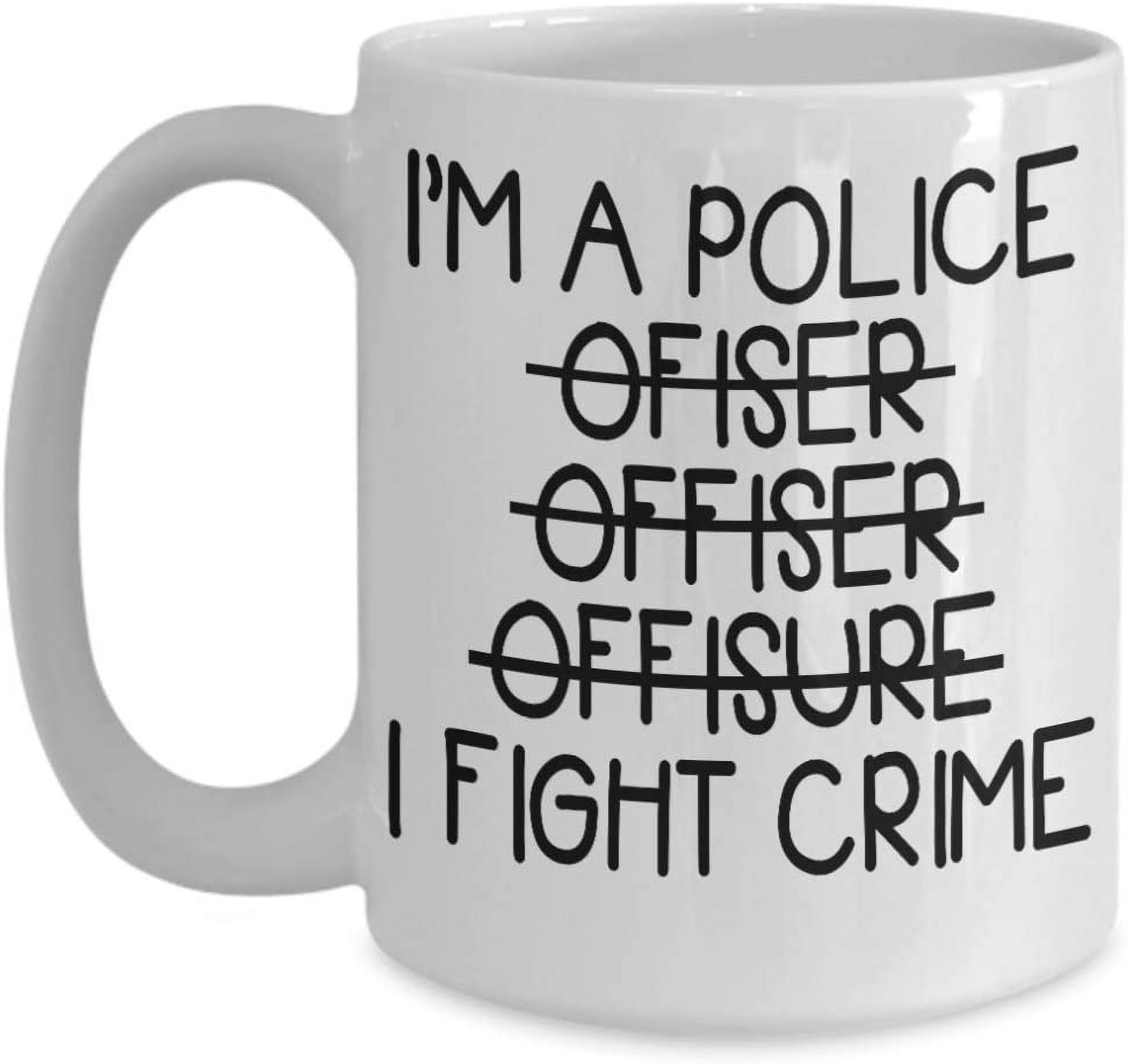 Police Officer Coffee Mug Gift Idea For New Cop, Police Academy Grad ...
