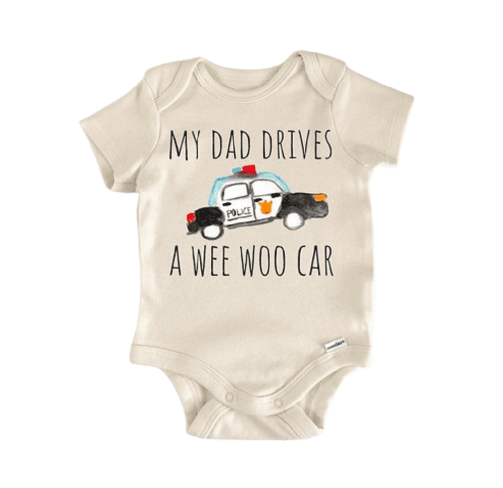 Police Officer Cop Blue - Baby Boy Girl Clothes Infant Bodysuit Funny ...