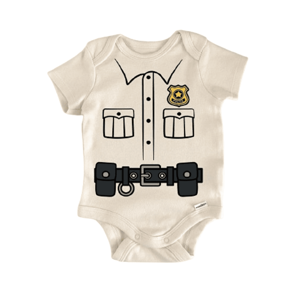 Police Officer Cop Blue Line - Baby Boy Girl Clothes Infant Bodysuit ...