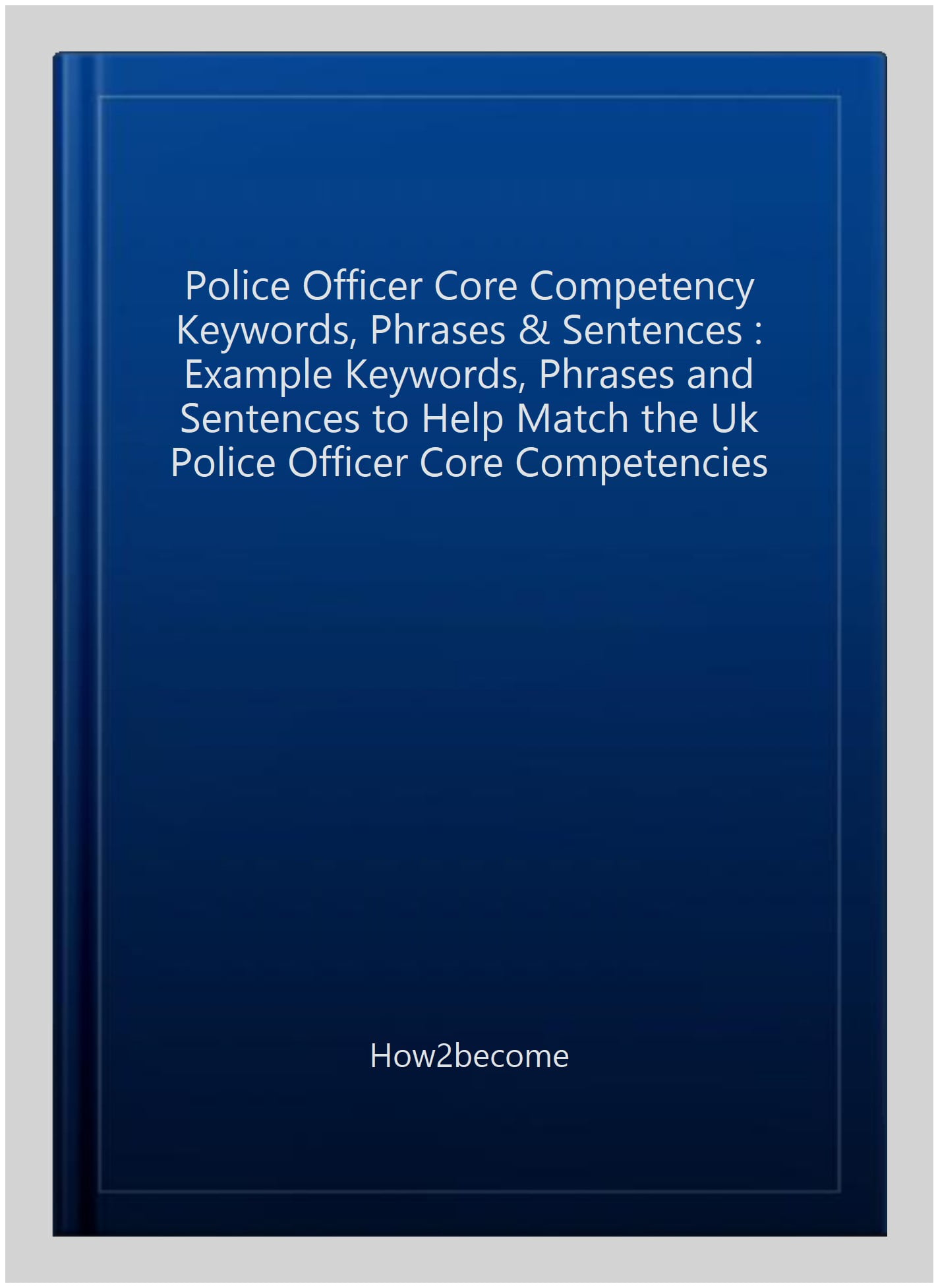 Police Officer Core Competency Keywords, Phrases & Sentences - Walmart.com