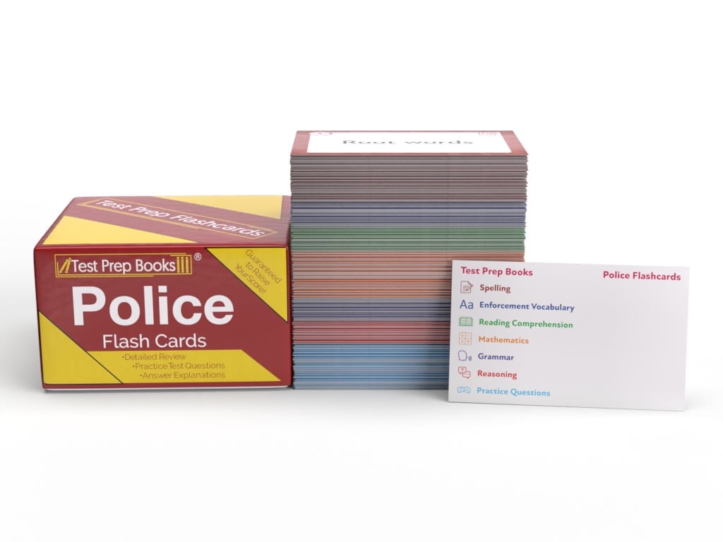 Police Officer Exam Study Cards 2024-2025: Police Officer Test Prep ...
