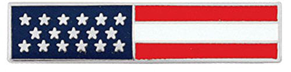 Police Officer Firefighter USA US American Flag Unifom Medal Pin Bar ...