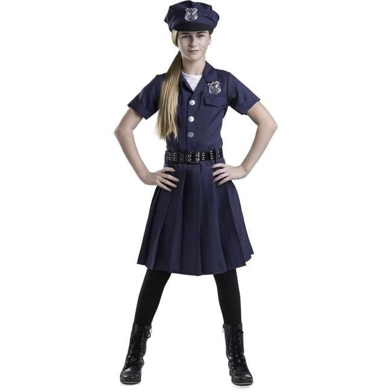 Police Officer Girls Costume - Extra Large - Age Group 16-18 Years ...