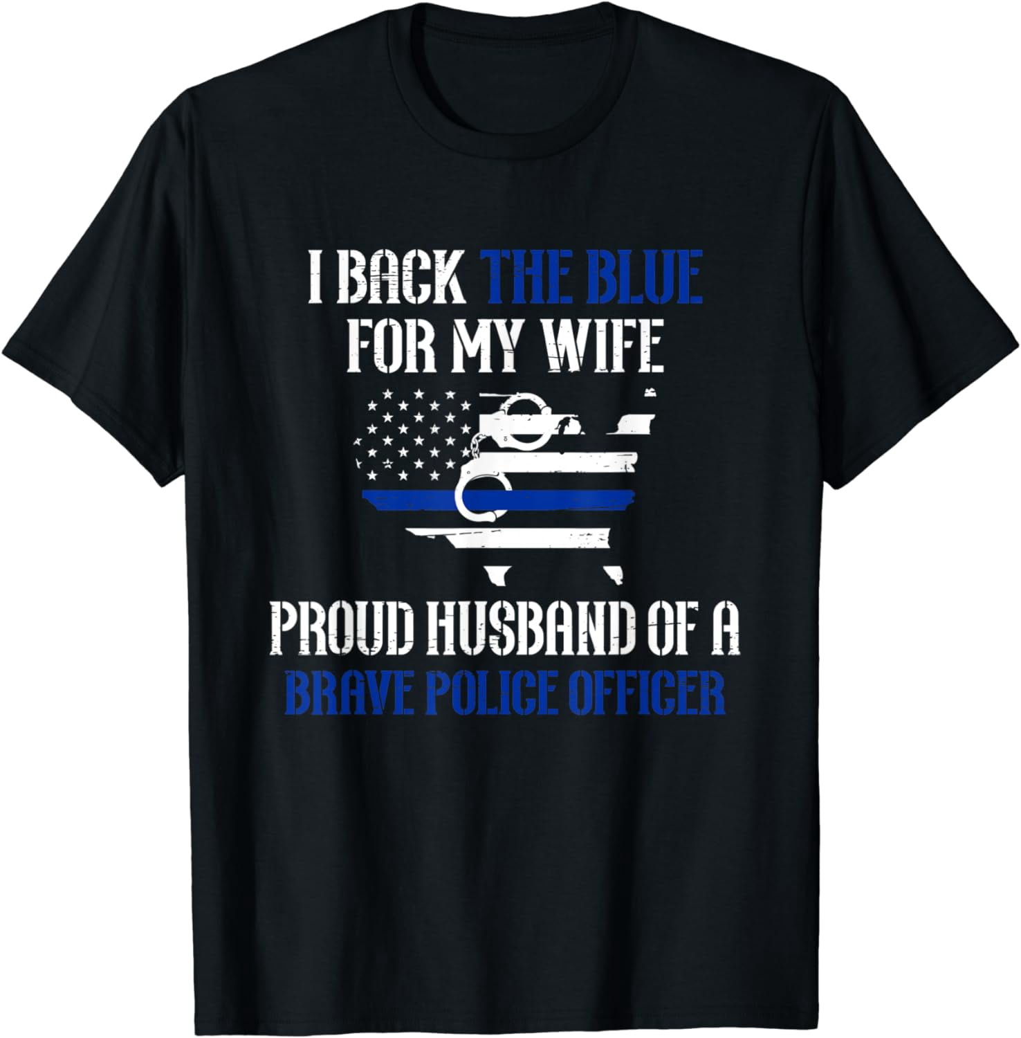 Police Officer Support Pro Cop for a Police Officer T-Shirt - Walmart.com