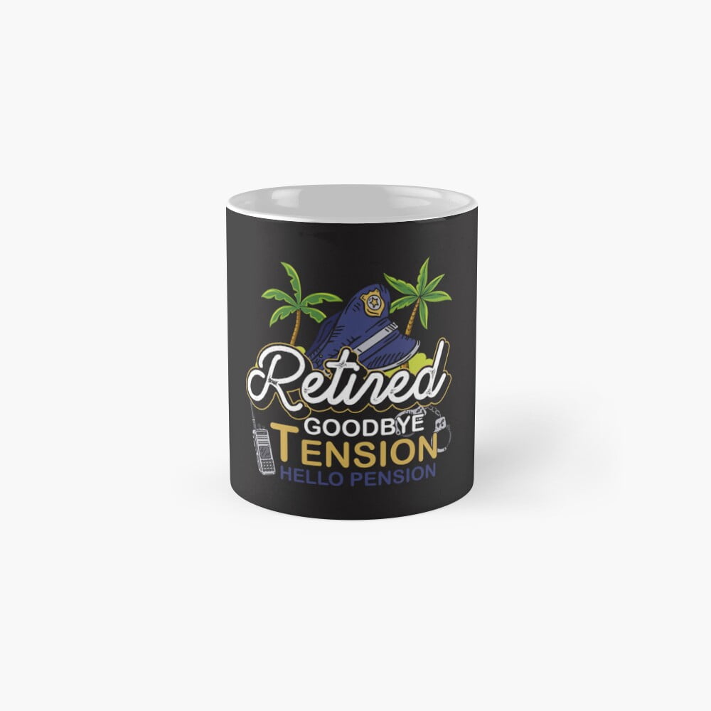 Police Officer T-ShirtPolice Vacation Retired Cop Retirement Funny ...