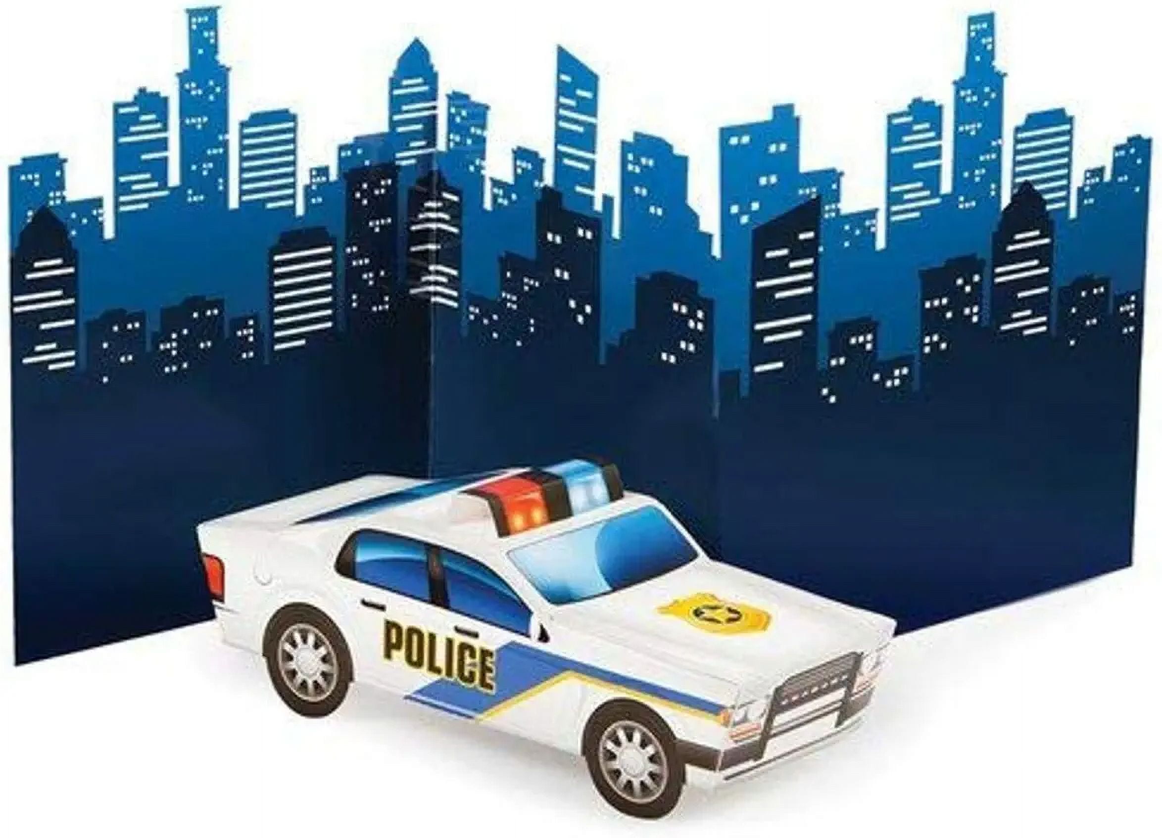 Police Party Centerpiece, 1 pk - Walmart.com