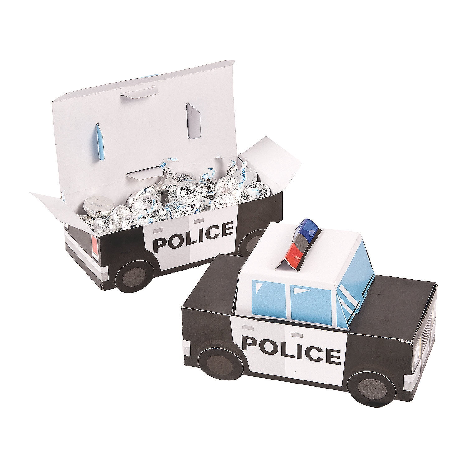 Police Party Treat Boxes, Party Supplies, 12 Pieces - Walmart.com