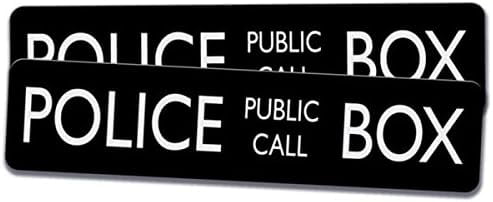 Police Public Call Box Aluminum Signs - 4 Inch Tall by 17 Inch Aluminum ...