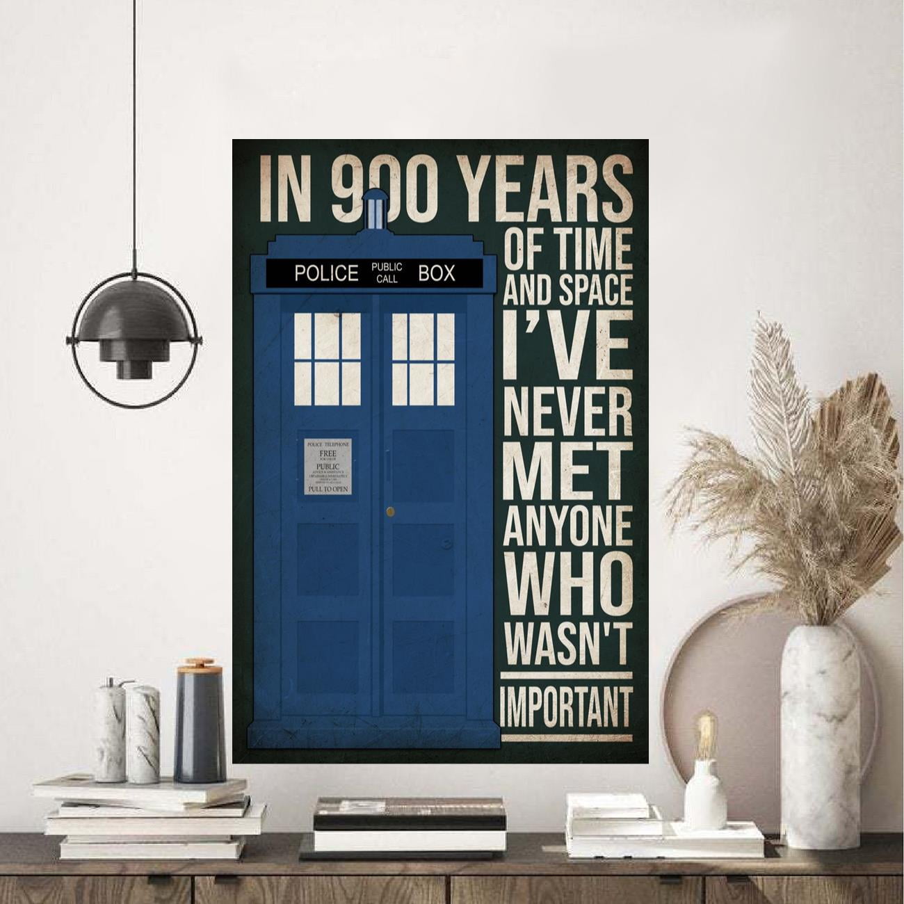 Police Public Call Box Improtant Poster 16 x 24 Inch Poster - Walmart.com