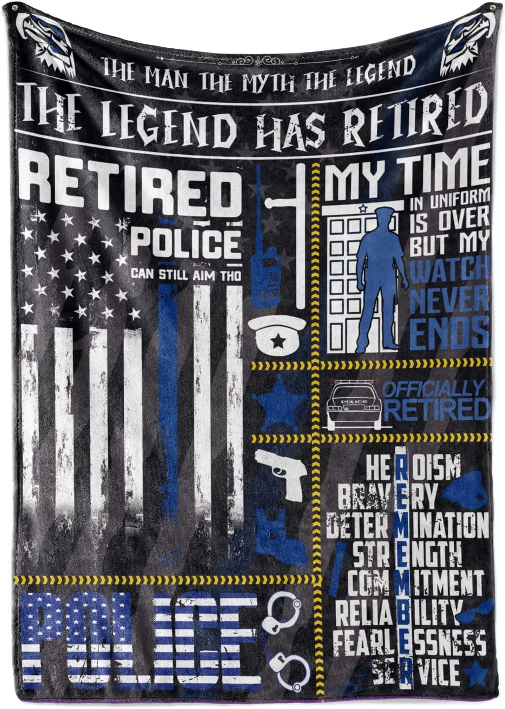 Police Retirement Gifts for Men, Retirement Gifts for Police Officers ...