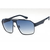 Police SPLL08 S72P Men's Matte Blue Full Rim Frame Sunglasses - Walmart.com