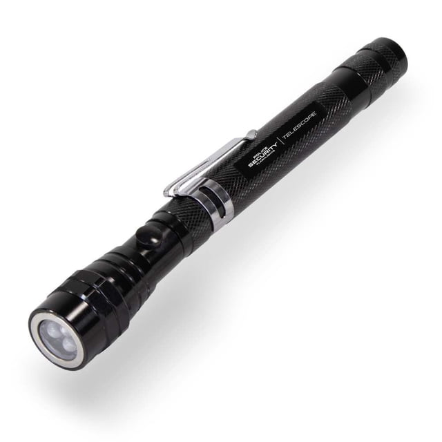 Police Security 10 Lumens Flexible Telescoping Flashlights With Pick-Up ...