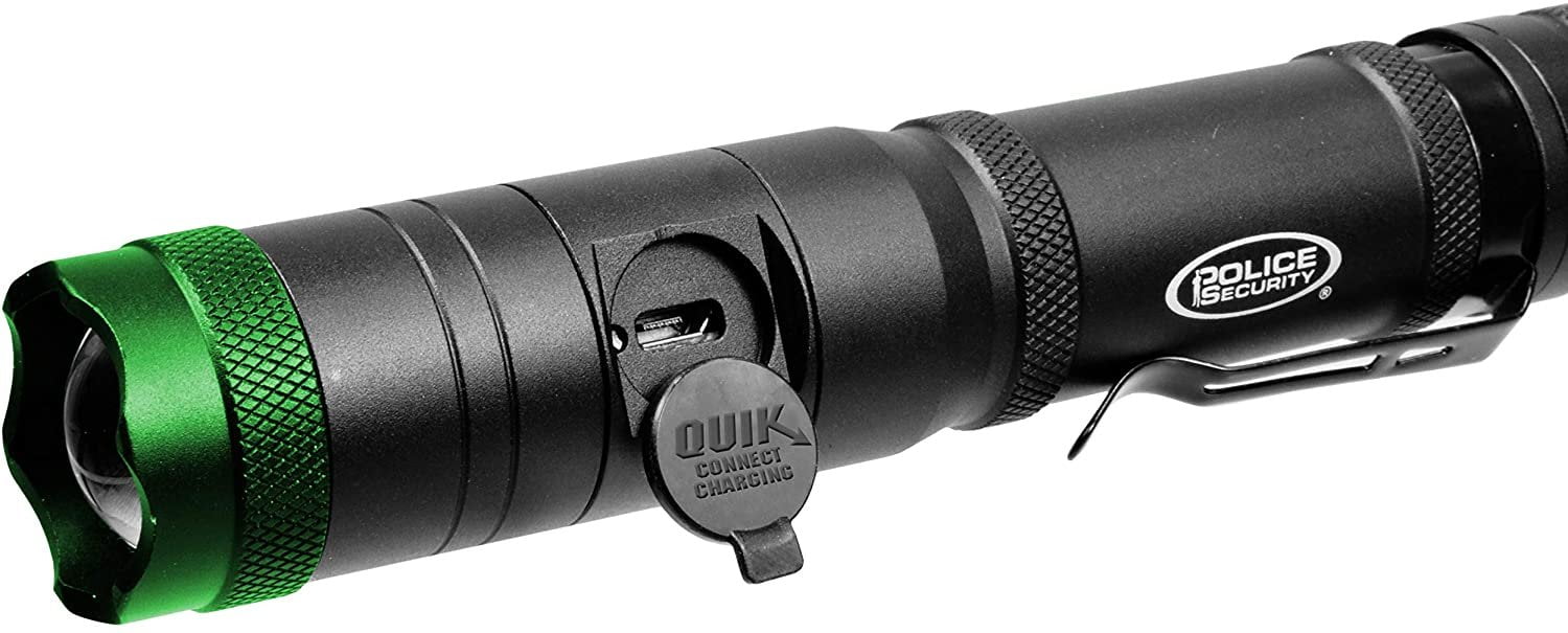 Police Security 98295 Dover Rechargeable LED Flashlight 800 Lumens ...