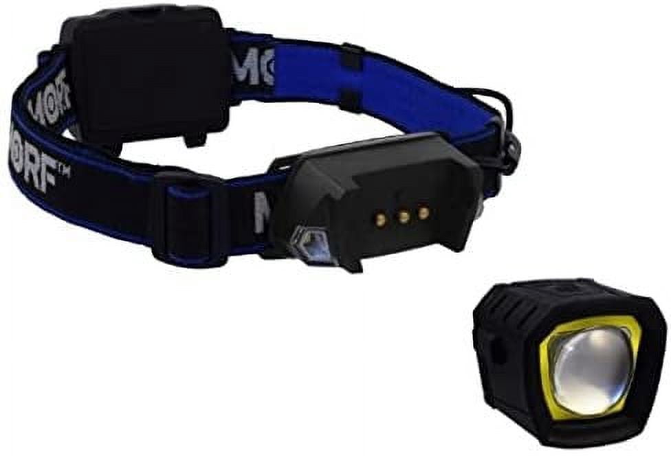 Police Security 98730 Blackout R 850 Lumens Rechargeable LED Headlamp ...