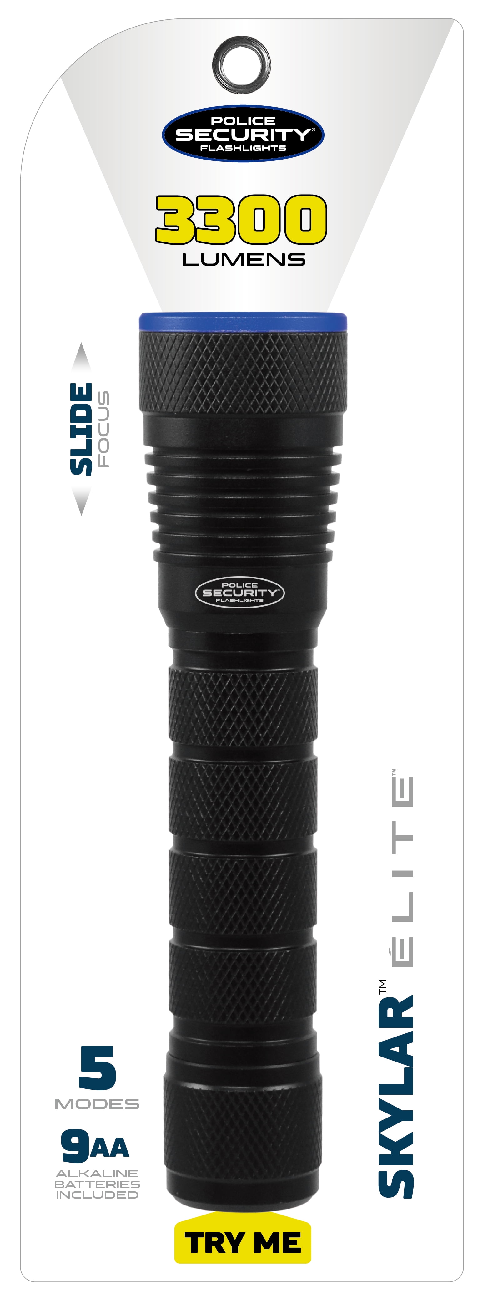 Police Security 9AA Skylar Flashlight - Walmart.com